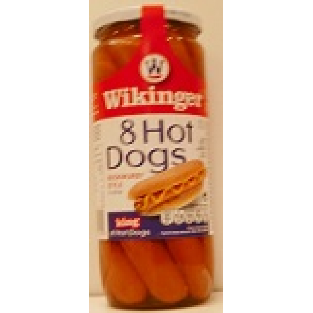 SALSICHAS WIKINGER HOT DOG FRASCO 8 720GRS (6)# - 11020404000355 | Vanibru